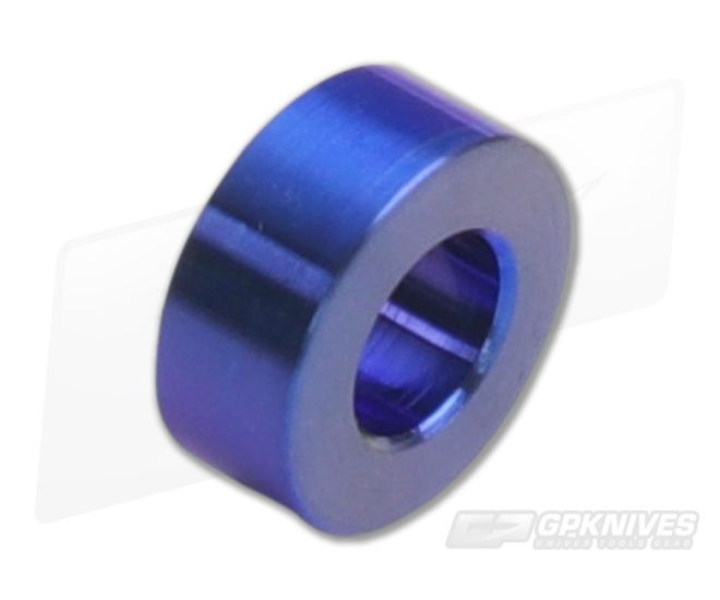 Chris Reeve Large Sebenza 21 Blue Titanium Backspacer for sale