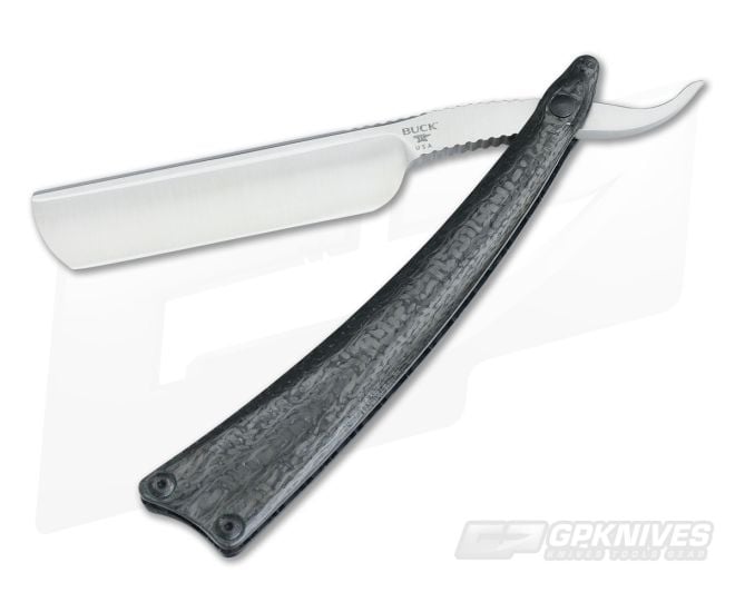 Buck Knives 039 Salient Carbon Fiber Limited Edition Straight Razor