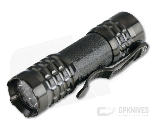 Ti2 Design / CWF Pele Black Widow PVD Titanium 4500K Custom 18350 LED ...