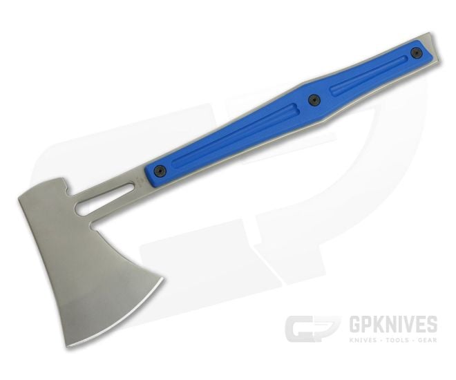 Buck 076 Legacy Kinetic Series Throwing Axe Blue G10 Handles 0076BLS ...