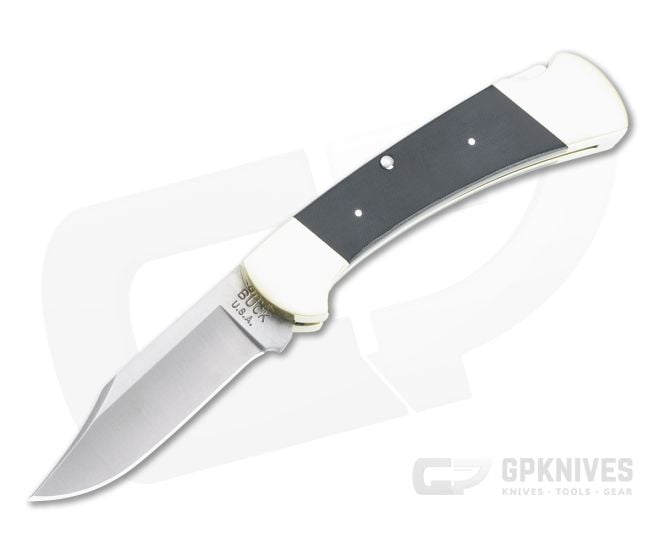 Buck Legacy 112 Ranger Vintage Tribute Black Micarta