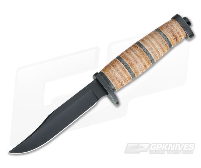 Buck Small Brahma 117BRS Fixed Knife Leather Handle for Sale