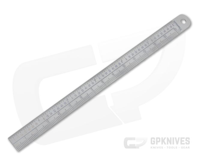 Maratac Precision Titanium Ruler with Decimal Chart for Sale