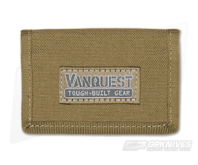 Vanquest VAULT 2.0 RFID-Blocking Wallet Coyote Tan 030205CT For Sale