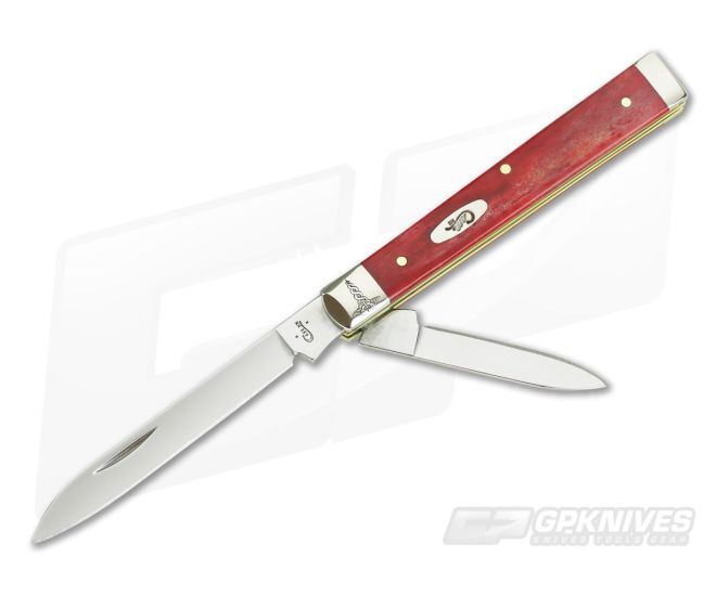 Case Doctor's Knife Smooth Old Red Bone Tru Sharp Stainless Steel Knife ...