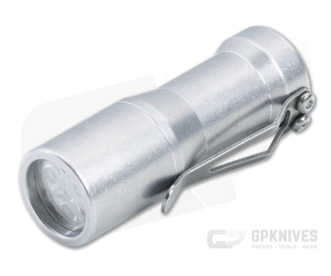CWF Lights Tumbled Aluminum Peanut 5000K 219C LED Flashlight