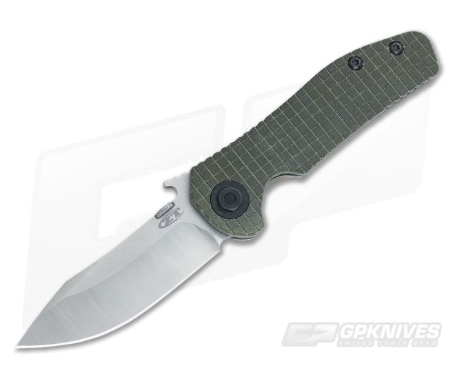 Zero Tolerance ZT 0630 Emerson Titanium Frame Lock Micarta Scale