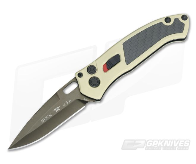 Buck 898 Impact CF DLC S35VN Legacy Automatic Carbon Fiber 0898TNSLE ...