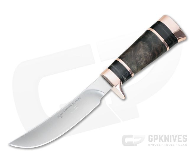 Buck 907 Expert Hunter 0907WASLE Walnut Buffalo Horn and Copper Satin ...
