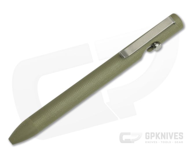 Tactile Turn Bolt Action Pen - OD Green G10
