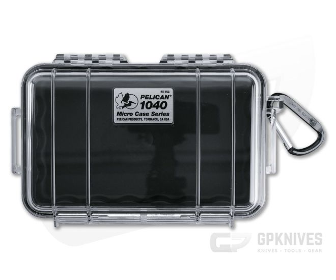 Pelican Case 1040 Micro Case Series Clear Polycarbonate Hard Case For Sale