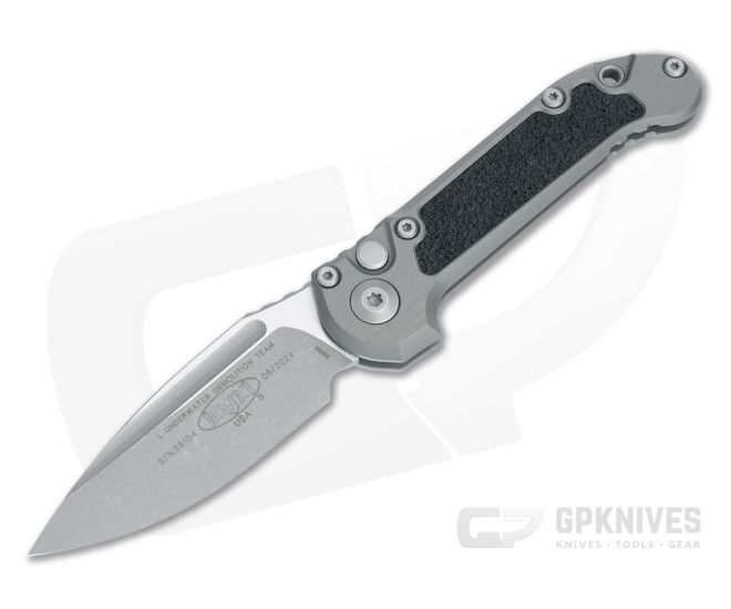 Microtech LUDT S/E Gen III Natural Clear Apocalyptic Automatic