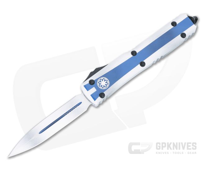 Microtech Ultratech D/E White Clone Trooper OTF 122-1CO