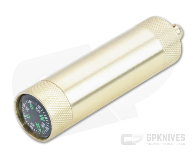 Maratac Gen 2 Brass Match Safe with Compass for Sale
