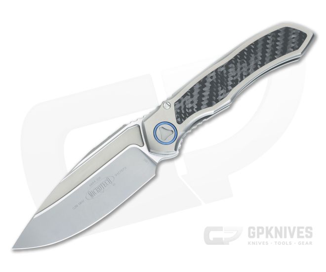 Microtech Knives Anax Folder With Integral Titanium Carbon Fiber ...