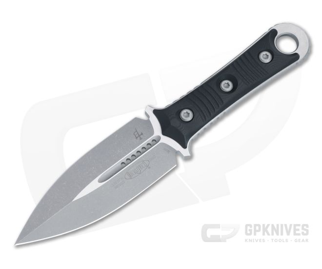 Microtech SBD Black G10 Fixed Knife Apocalyptic M390 201-10AP