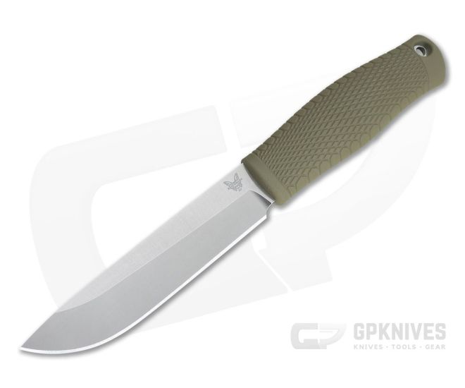 Benchmade 202 Leuku Santoprene CPM 3V Fixed Blade Knife For Sale