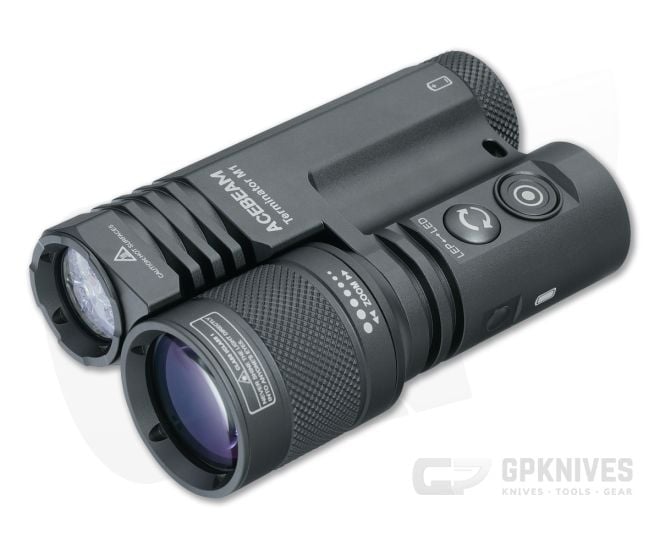 Acebeam Terminator M1 Dual Head LEP/LED Flashlight