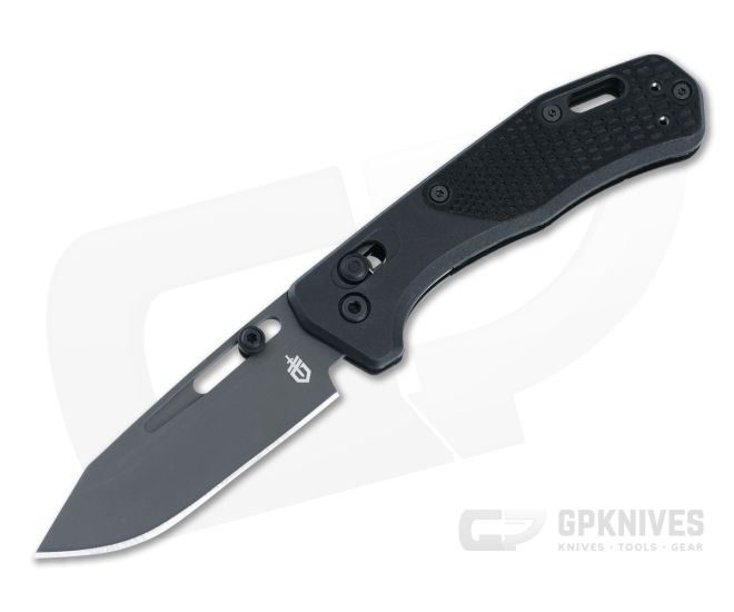 Gerber Assert Black Polymer Pivot Lock S30V Folding Knife 30-001919