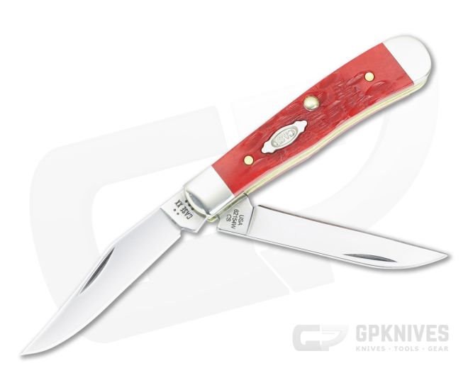 Case Tiny Trapper - Dark Red Bone 31944