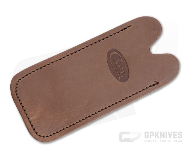 Case Leather Knife Sheath Slip Pouch - Brown 41410