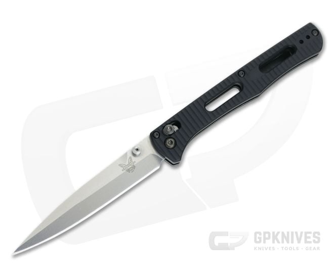 Benchmade 417 Fact Slim AXIS Lock Satin Plain CPM-S30V Knife For Sale