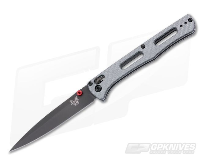 Benchmade 417GY-1901 Fact Silver Twill SHOT Show Limited AXIS Lock Folder