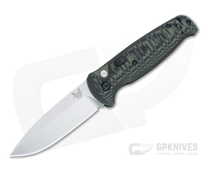 Benchmade 4300-1 CLA Composite Lite Auto Green Black Folding Knife