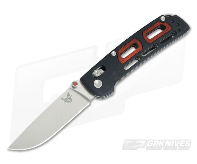 Benchmade 486 Saibu Satin 20CV Black G10 Cocobolo Inlays Nakamura ...