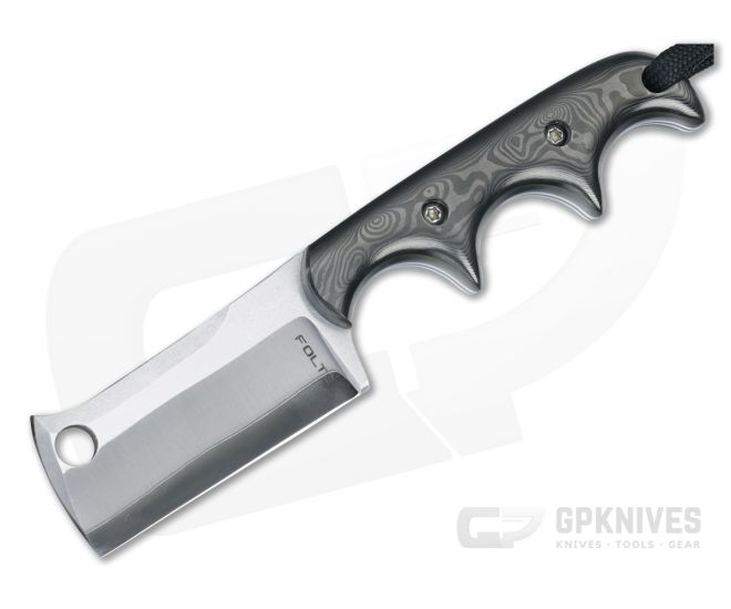 Alan Folts Custom Minimalist Cleaver San Mai & Carbon Fiber