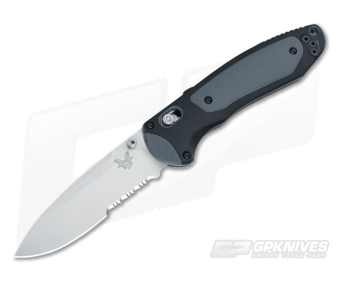 Benchmade 590S Boost Assisted AXIS Lock Satin Serrated CPM-S30V