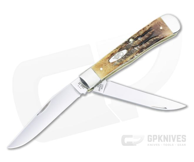 Case Trapper Bone Stag 65329