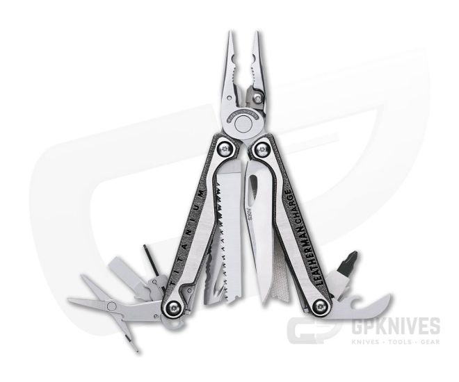 Leatherman Charge Plus TTI Titanium with Nylon Sheath and S30V Blade ...