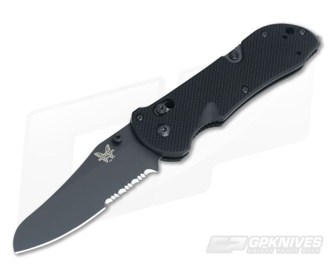 Benchmade 915SBK Triage Black Serrated Blade Rescue Knife for sale