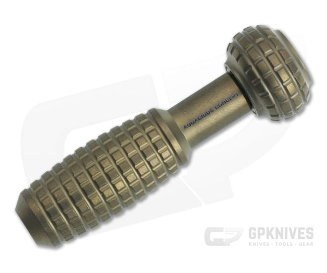 Audacious Concept - Anso Knife Tool Mini - Titanium Bit Driver - Bronzed