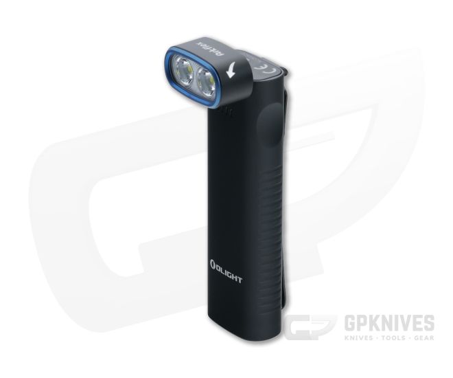 Olight Arkflex Adjustable Head 1000 Lumen Flashlight Black