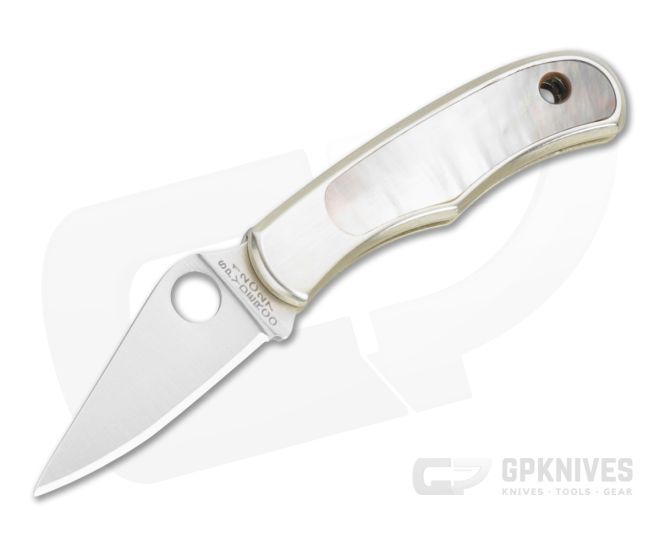 Spyderco Bug - Nickel Silver Abalone - C133AP