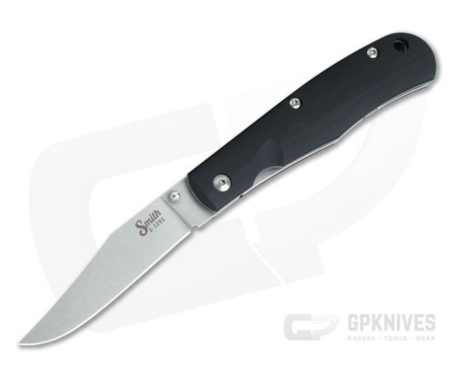 Smith & Sons Cypress Trapper D2 Liner Lock Black G10 made by Maserin ...