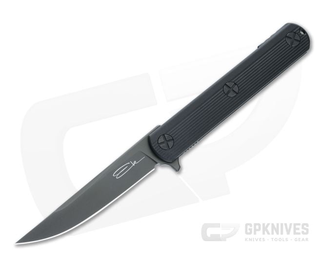 Kabar Ek Folder - Black Handle - Black Blade - EK201