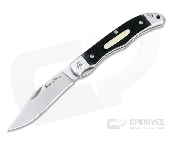 Cold Steel Ranch Hand Satin SK5 Sawed Bone Traditional Liner Lock ...