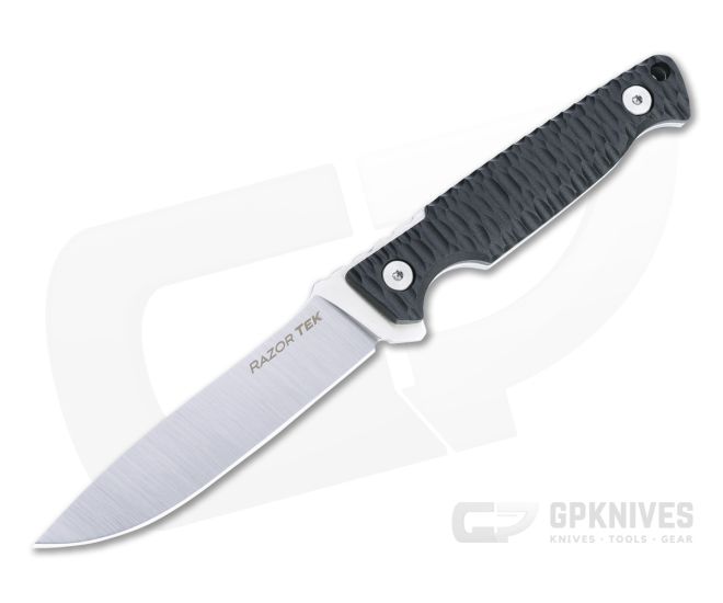 Cold Steel Razor Tek 4" Satin 4116 Black GFN Fixed Blade Knife For Sale