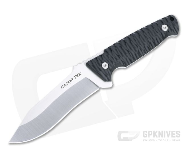 Cold Steel Razor Tek 5" Satin 4116 Black GFN Fixed Blade Knife For Sale