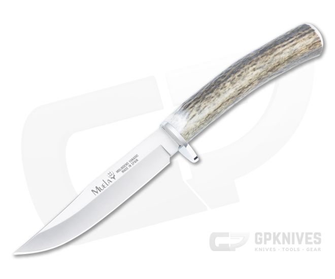 Muela Stag Hunter Fixed blade with Stag Handle GRED-12A