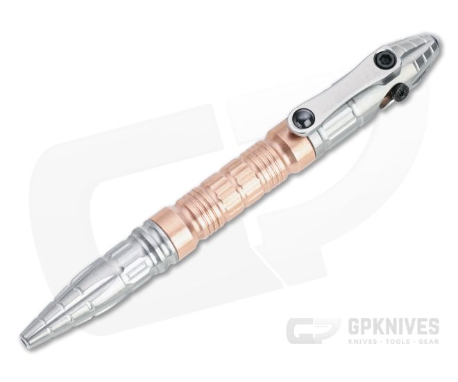 Heretic Thoth Titanium Ink Pen Copper Bolt Action H038-TI-CU