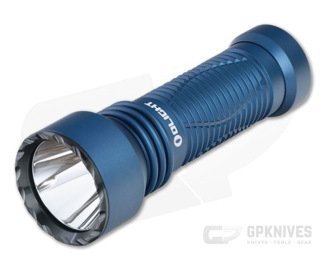 Olight Javelot Mini Long Range EDC Flashlight Midnight Blue Aluminum ...