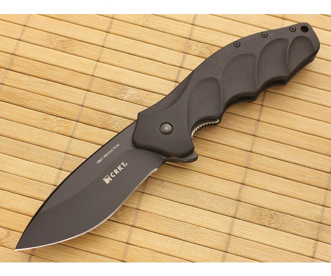 CRKT Foresight Ken Onion Flipper Black Razor Edge