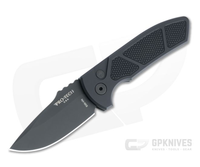 Protech SBR All Black Automatic with Texture