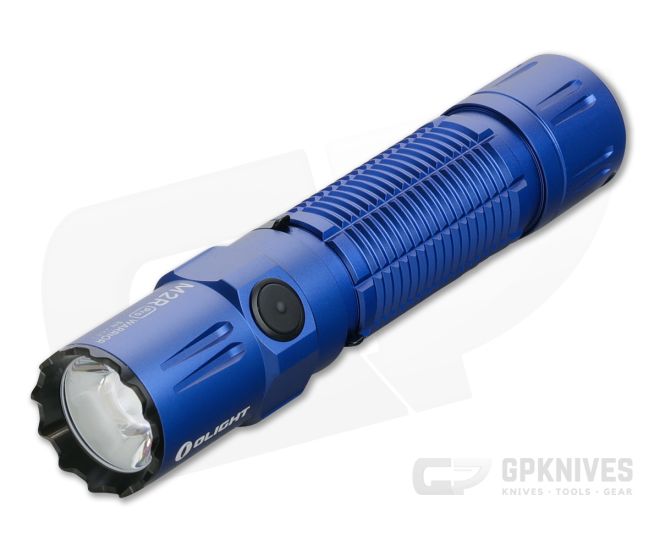 Olight M2R Pro Warrior Blue Limited Edition Tactical Rechargeable 1800 ...