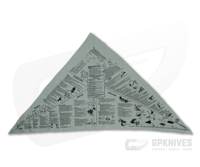 Survival Metrics Head for Survival Tactical Triangular Bandana Cravat ...