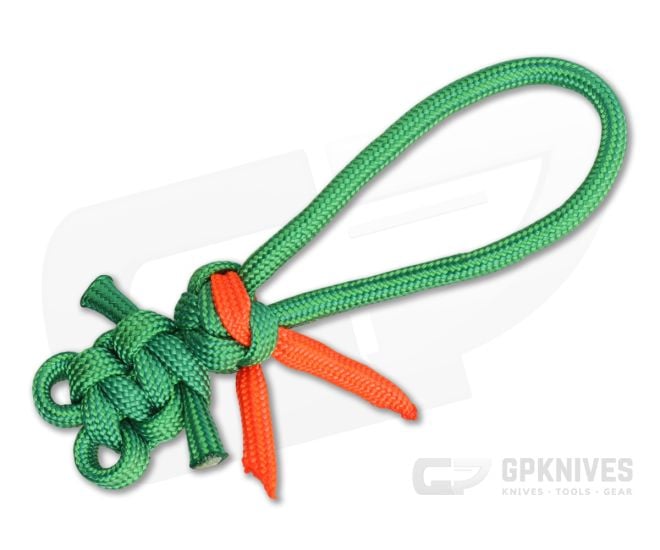 Backcountry Braids "Ninja Turtle" Paracord Lanyard - Michelangelo